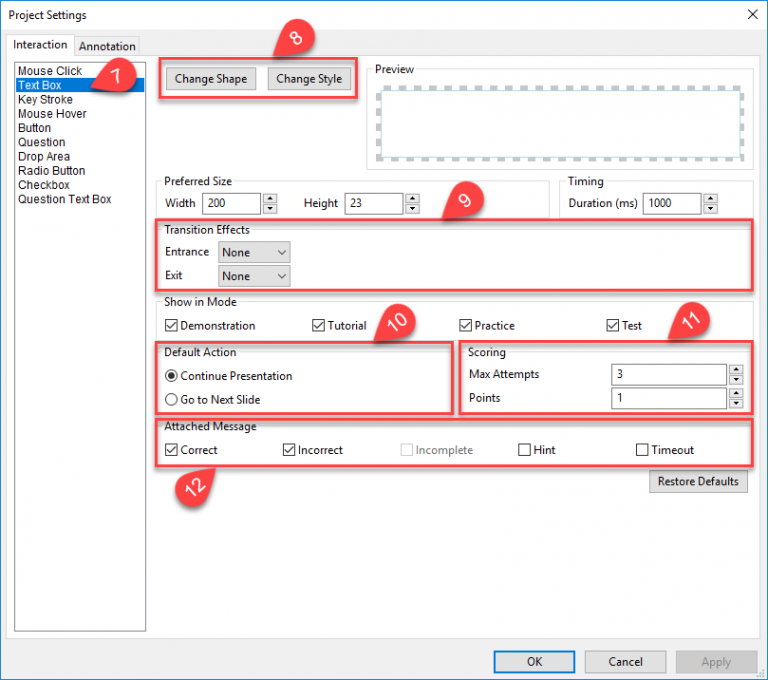 Setting Up Global Preferences and Project Settings - Atomi Systems, Inc.