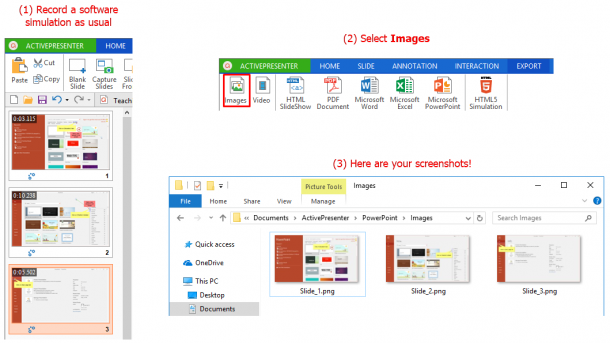 How to Take a Screenshot in Windows 10 with ActivePresenter