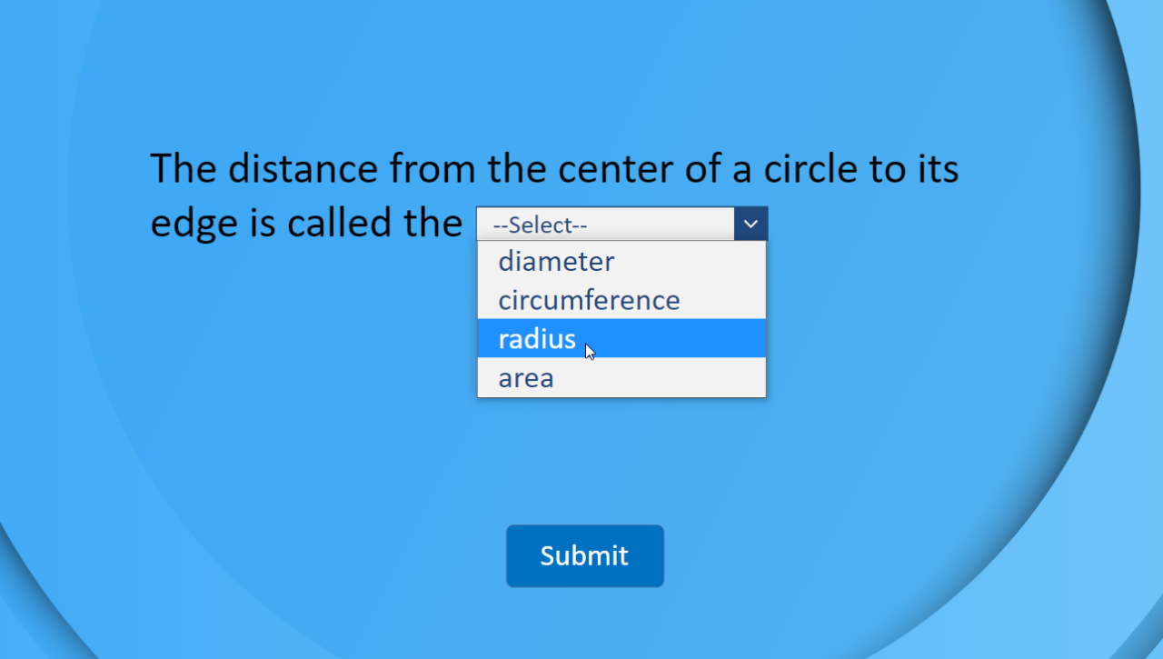 Overview of eLearning Questions in ActivePresenter