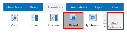 Adding Slide Transition and Timing - ActivePresenter 7
