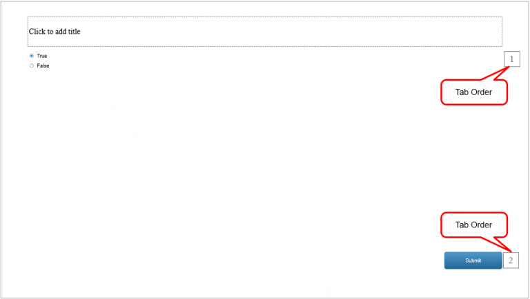 Using Tab Order in ActivePresenter 7 - Atomi Systems, Inc.