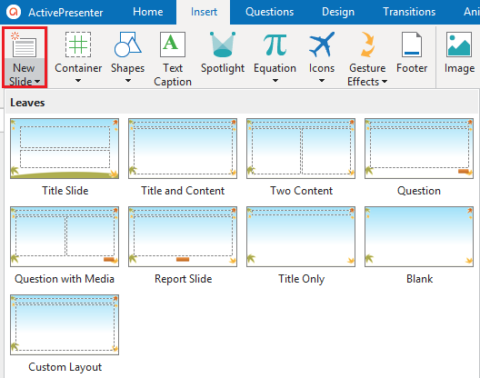 How to Use Slide Masters in ActivePresenter 8 - Atomi Systems, Inc.