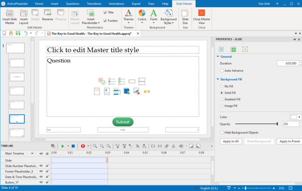 How to Create Interactive Video Quizzes in ActivePresenter 8