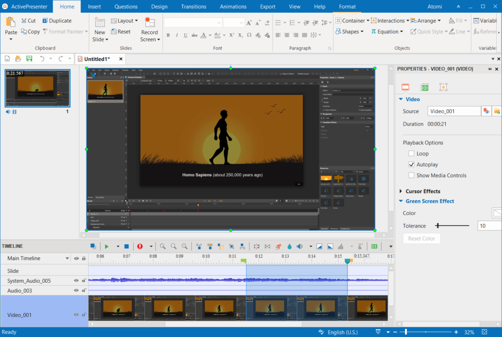 Get Started with ActivePresenter 9 - Atomi Systems, Inc.