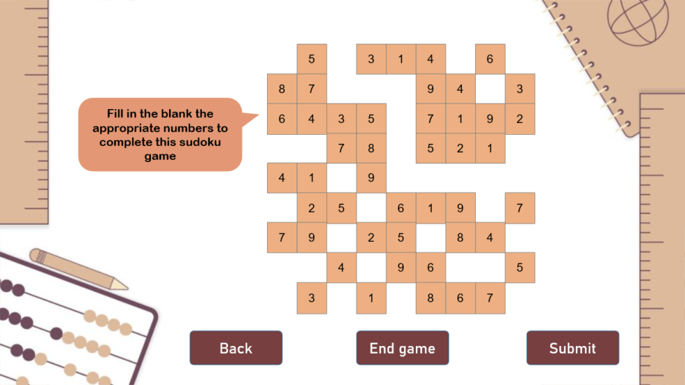 Create Sudoku Game with ActivePresenter 8 - Atomi Systems, Inc.