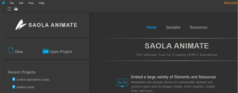 Hướng dẫn sử dụng Saola Animate - Atomi Systems, Inc.