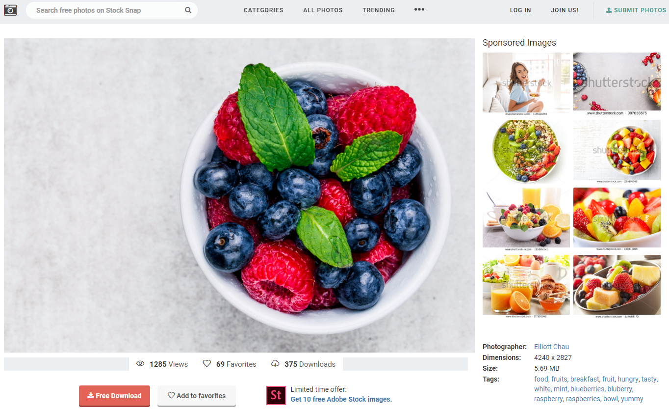 Những Trang Web Tải Ảnh Miễn Phí Chất Lượng Cao