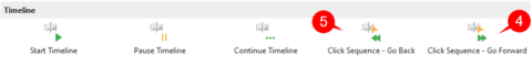 How to Work with Click Sequence Timeline in ActivePresenter 9