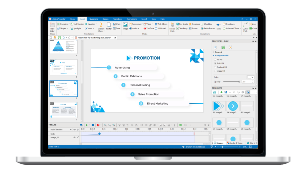 eLearning Authoring Software & HTML5 Web Animation Tool