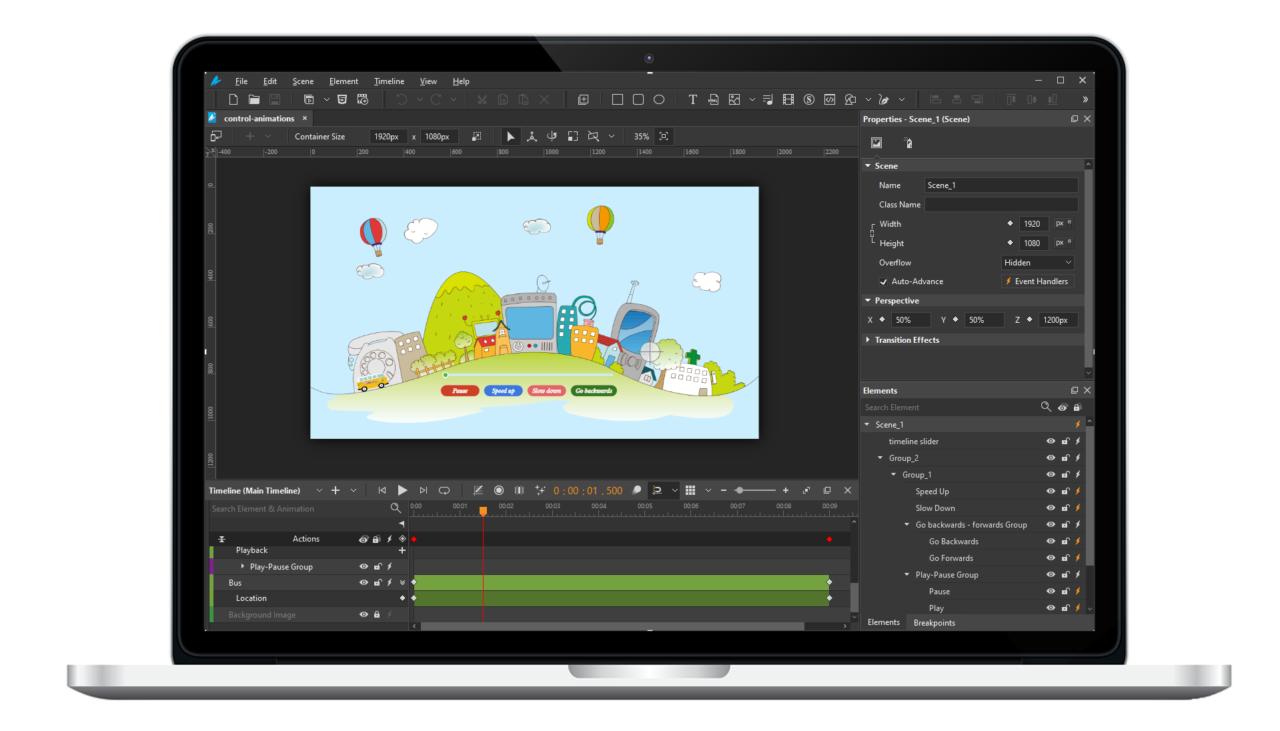 eLearning Authoring Software & HTML5 Web Animation Tool