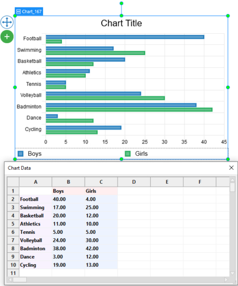 How to Create Bar Charts in ActivePresenter 9