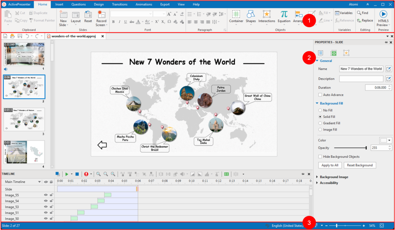 Introduce ActivePresenter 9 User Interface - Atomi Systems, Inc.