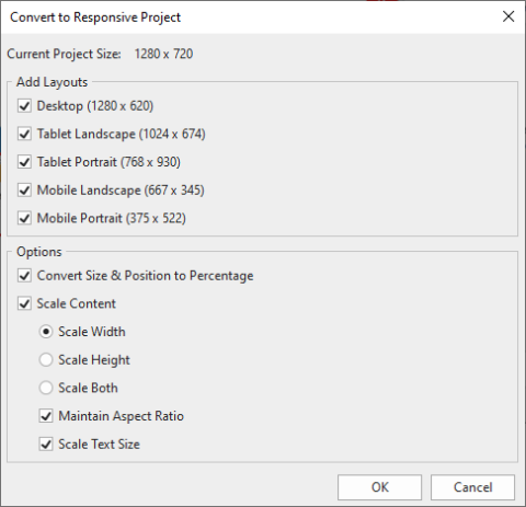 How to Create a Responsive Project in ActivePresenter 9