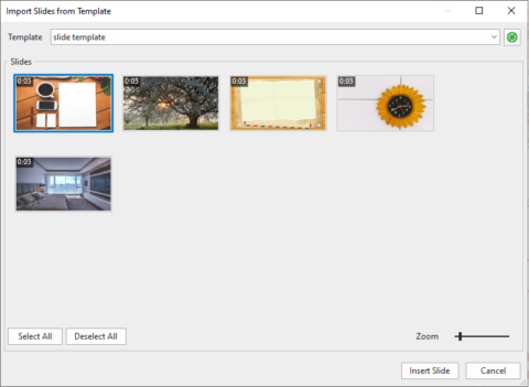 How to Insert New Slides in ActivePresenter 9