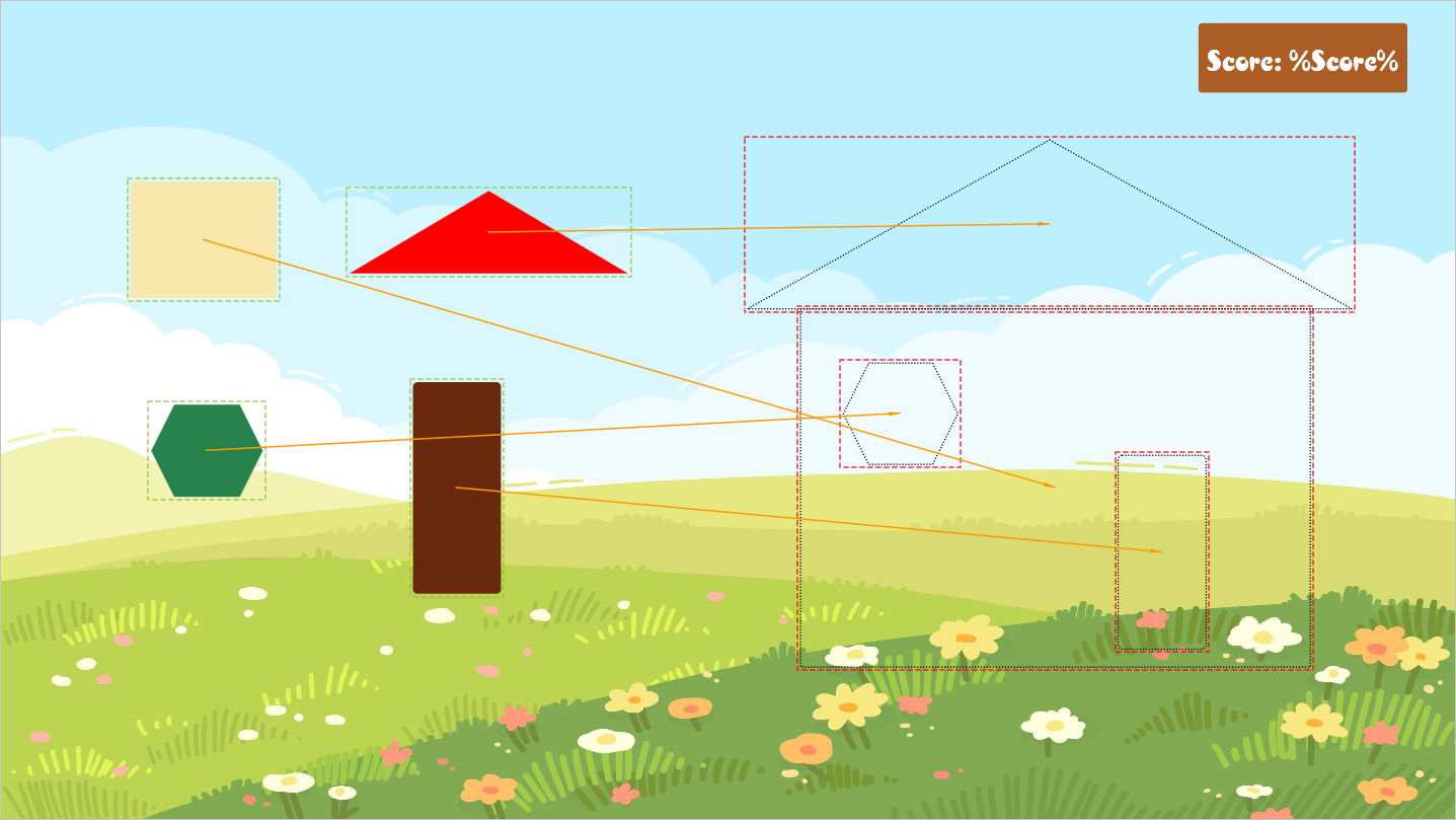 Create Shapes Matching Game in ActivePresenter 8 - Atomi Systems, Inc.