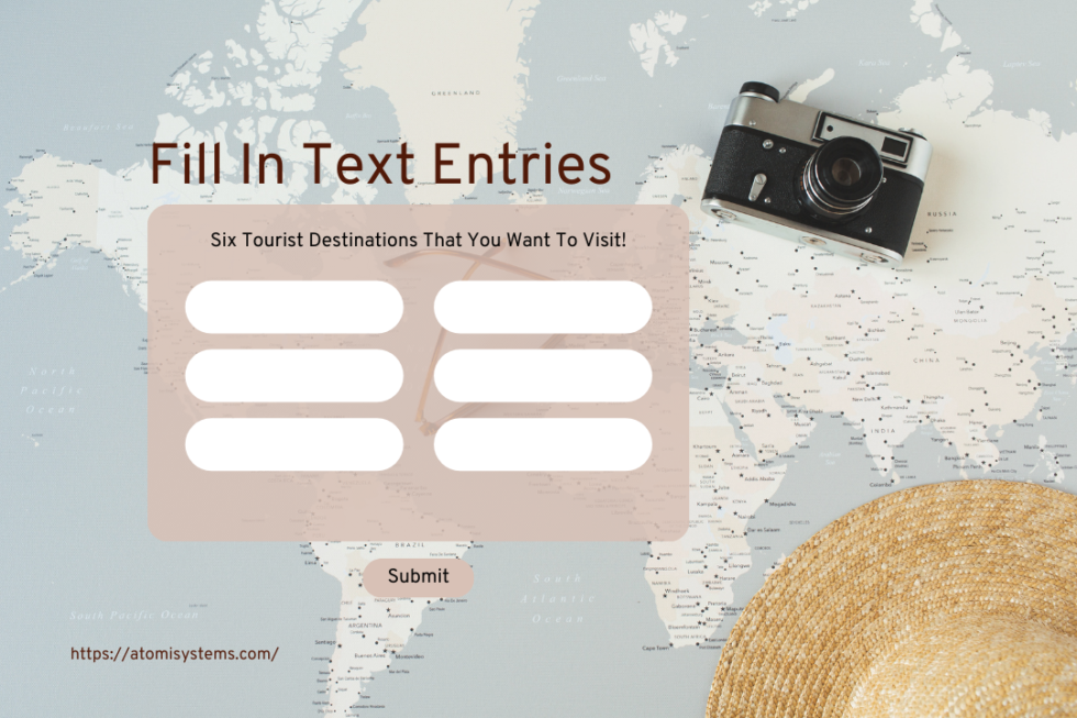 How to Create Fill in Text Entries Questions in ActivePresenter 9