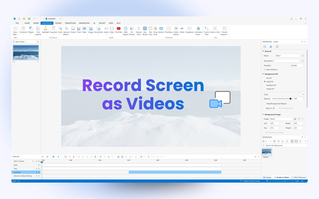 How to Record Screen as Video with ActivePresenter 10