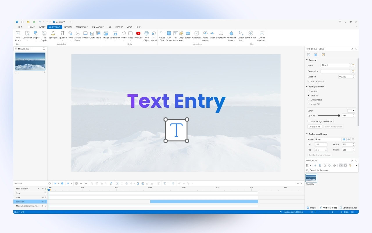 How to Work with Text Entry Objects in ActivePresenter 10 - Atomi ...